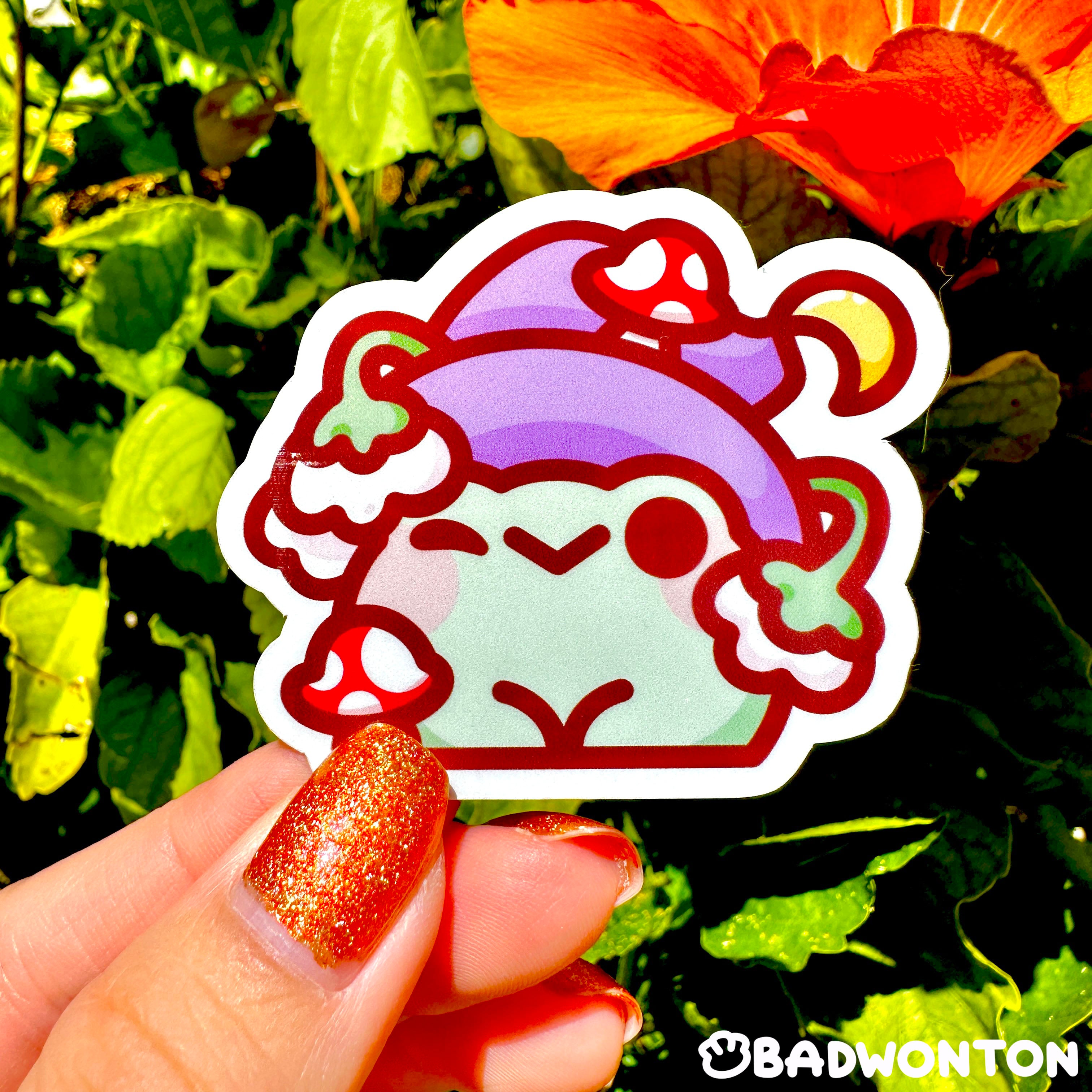 Witch Froggo Sticker – badwonton