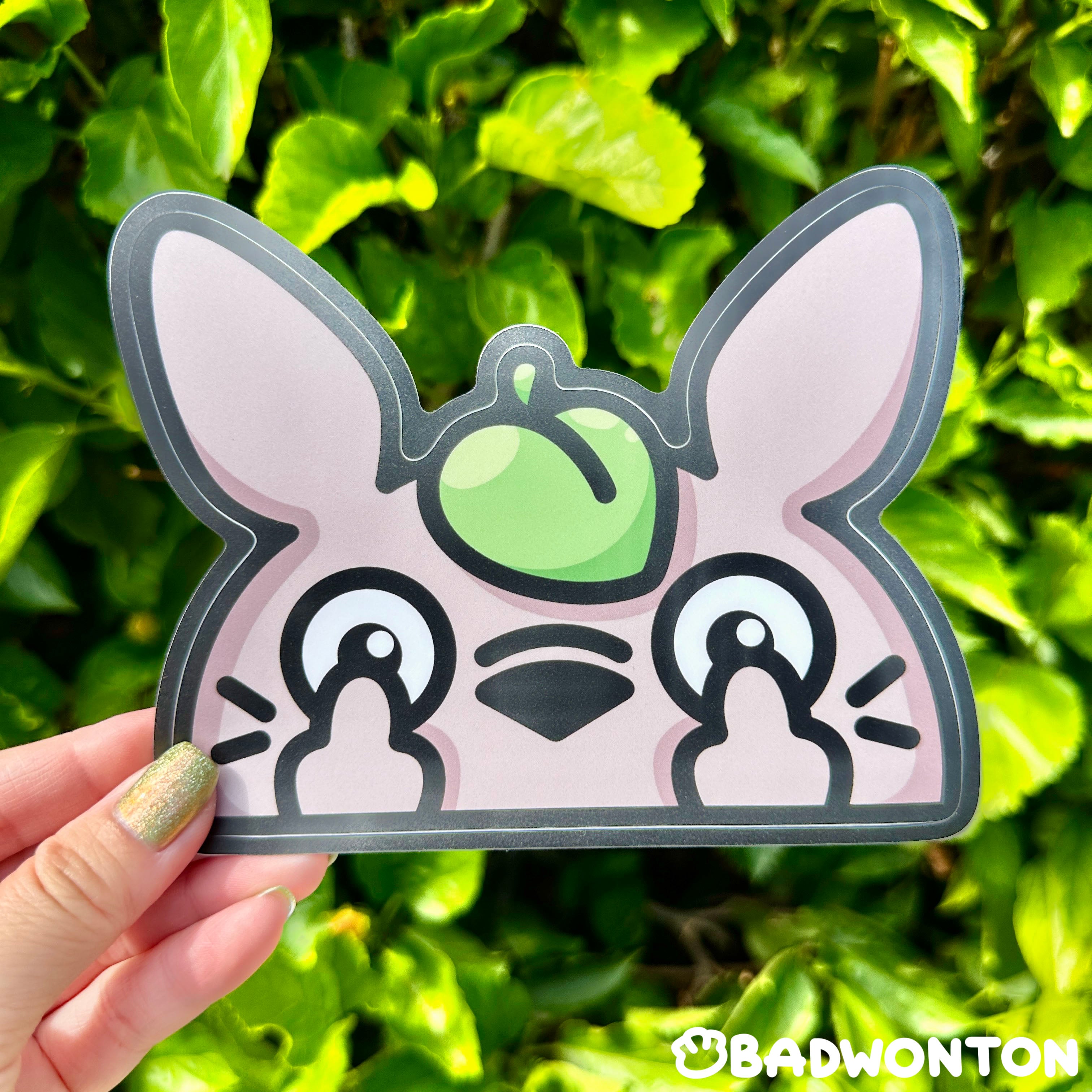 Totoro Car Window Peeker Sticker – badwonton