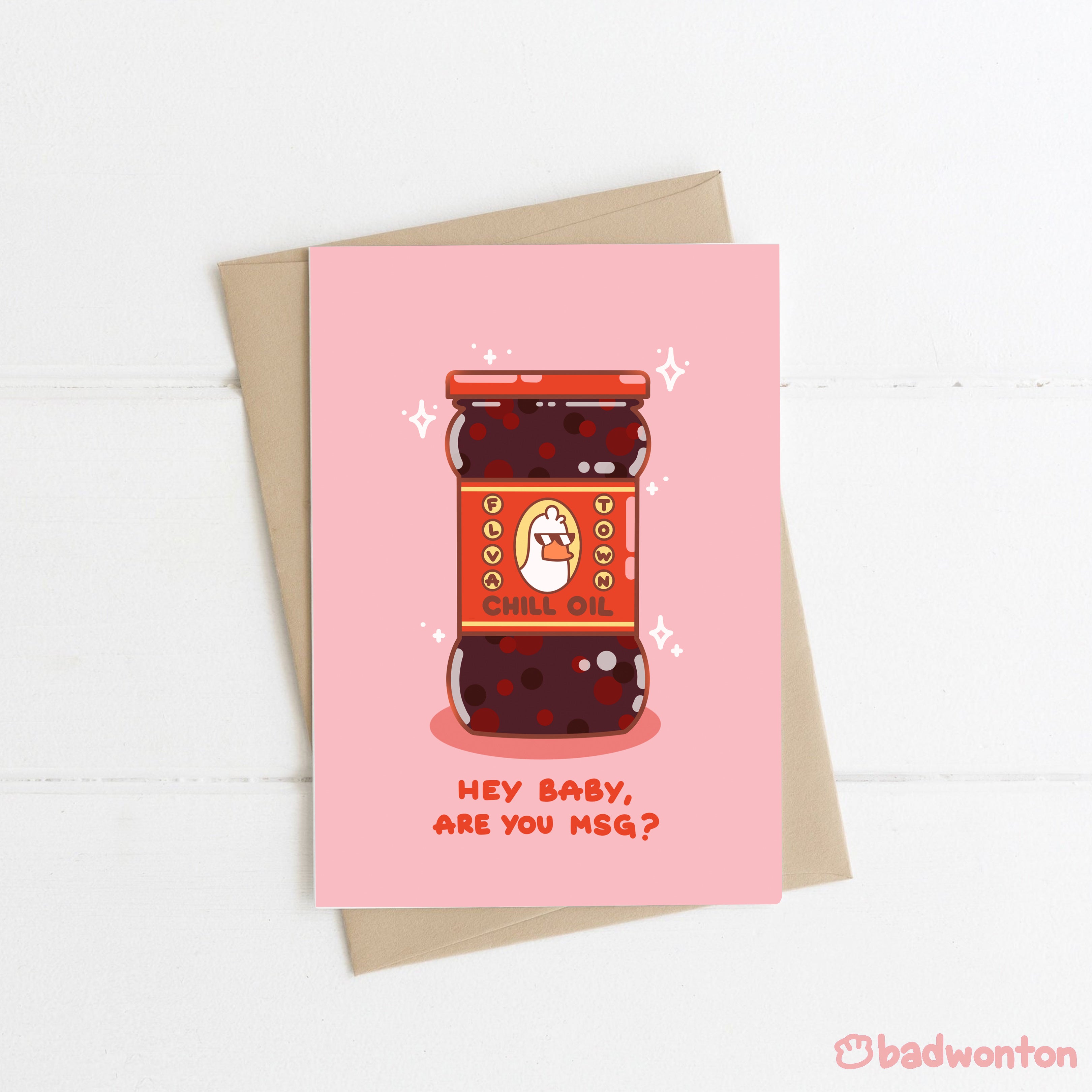 Chili Oil Lao Gan Ma Greeting Card – badwonton