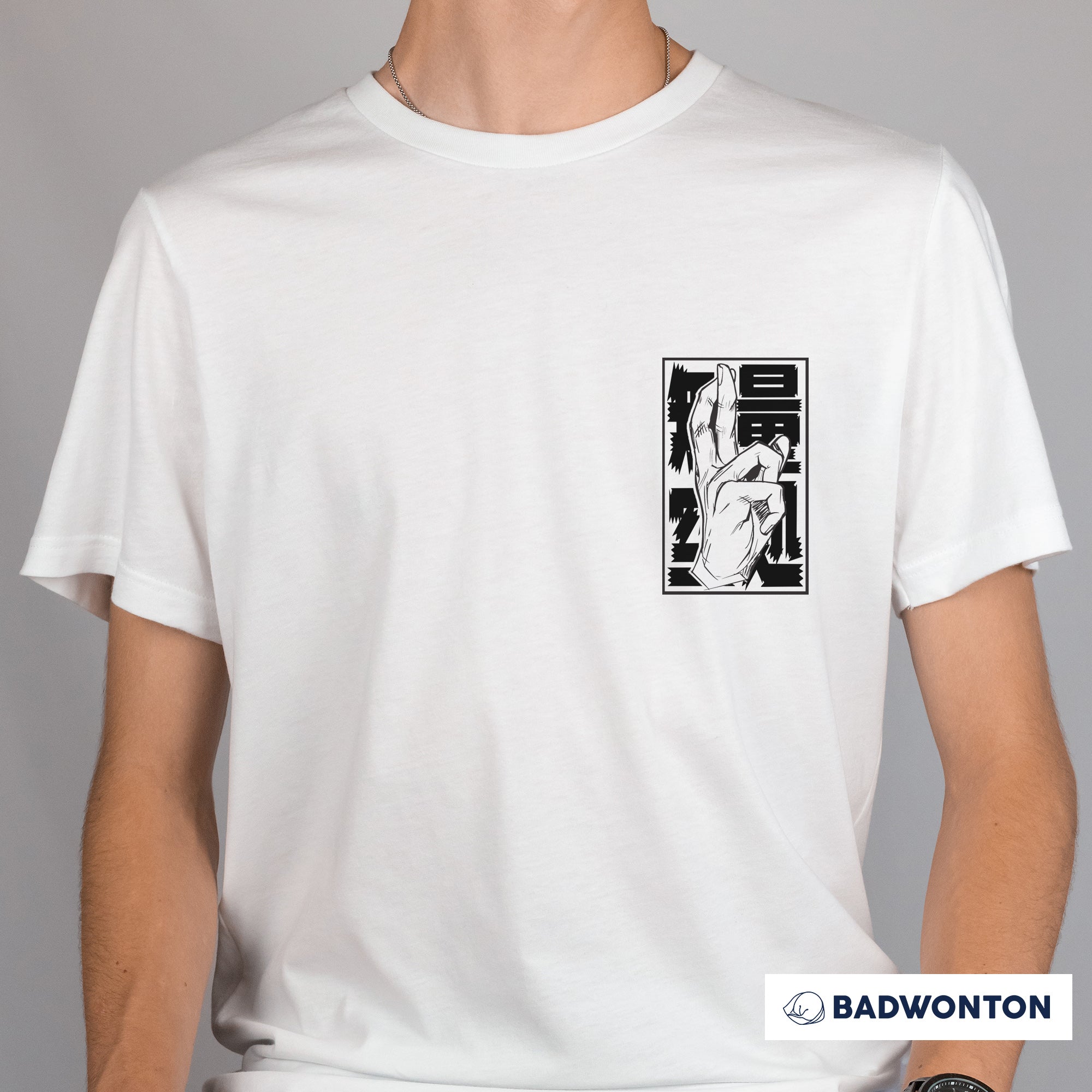 Gojo Infinite Void Hand Sign Jujutsu Kaisen Shirt – badwonton