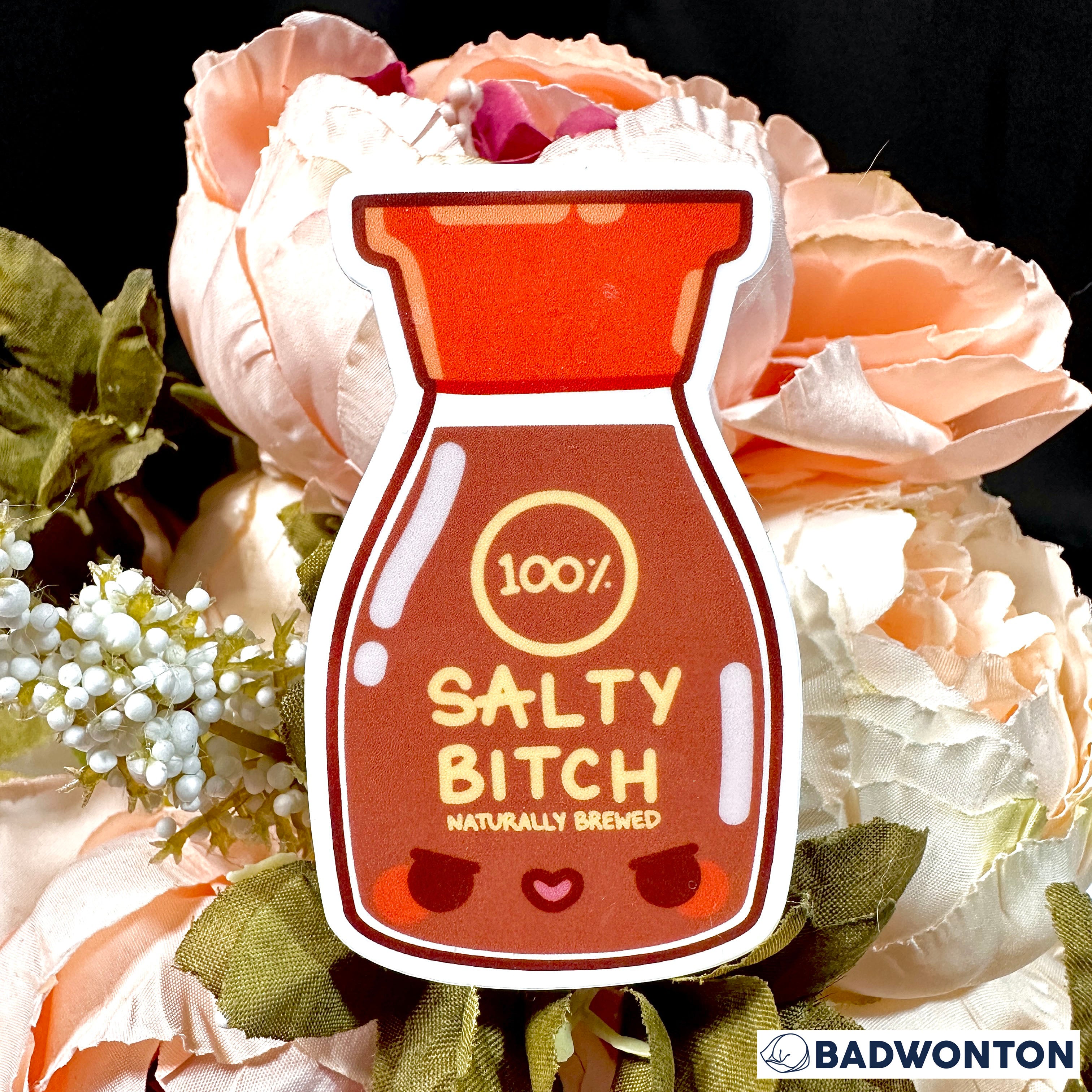 Salty Bitch Sauce Sticker – badwonton