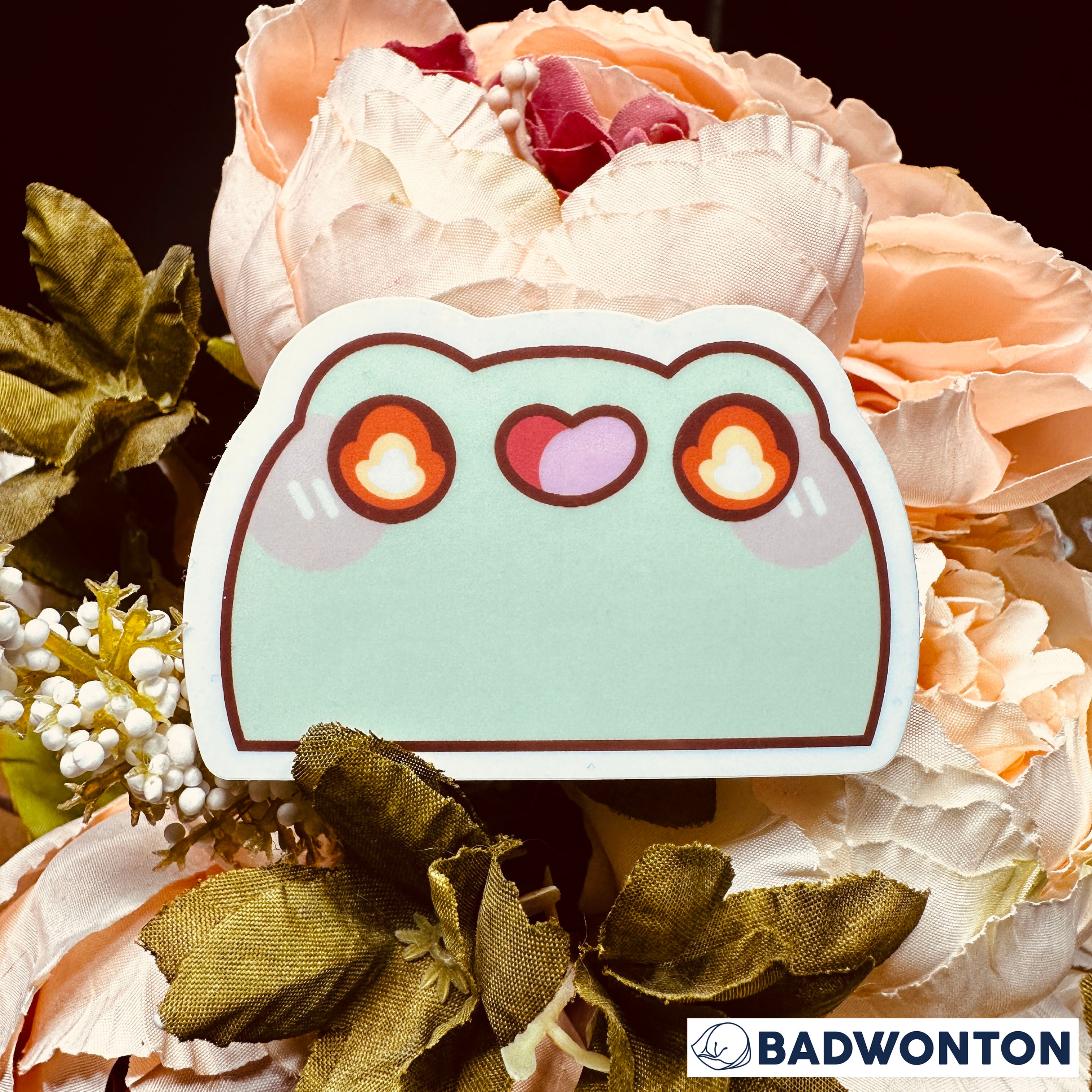 Froggo Burning Rage Sticker – badwonton