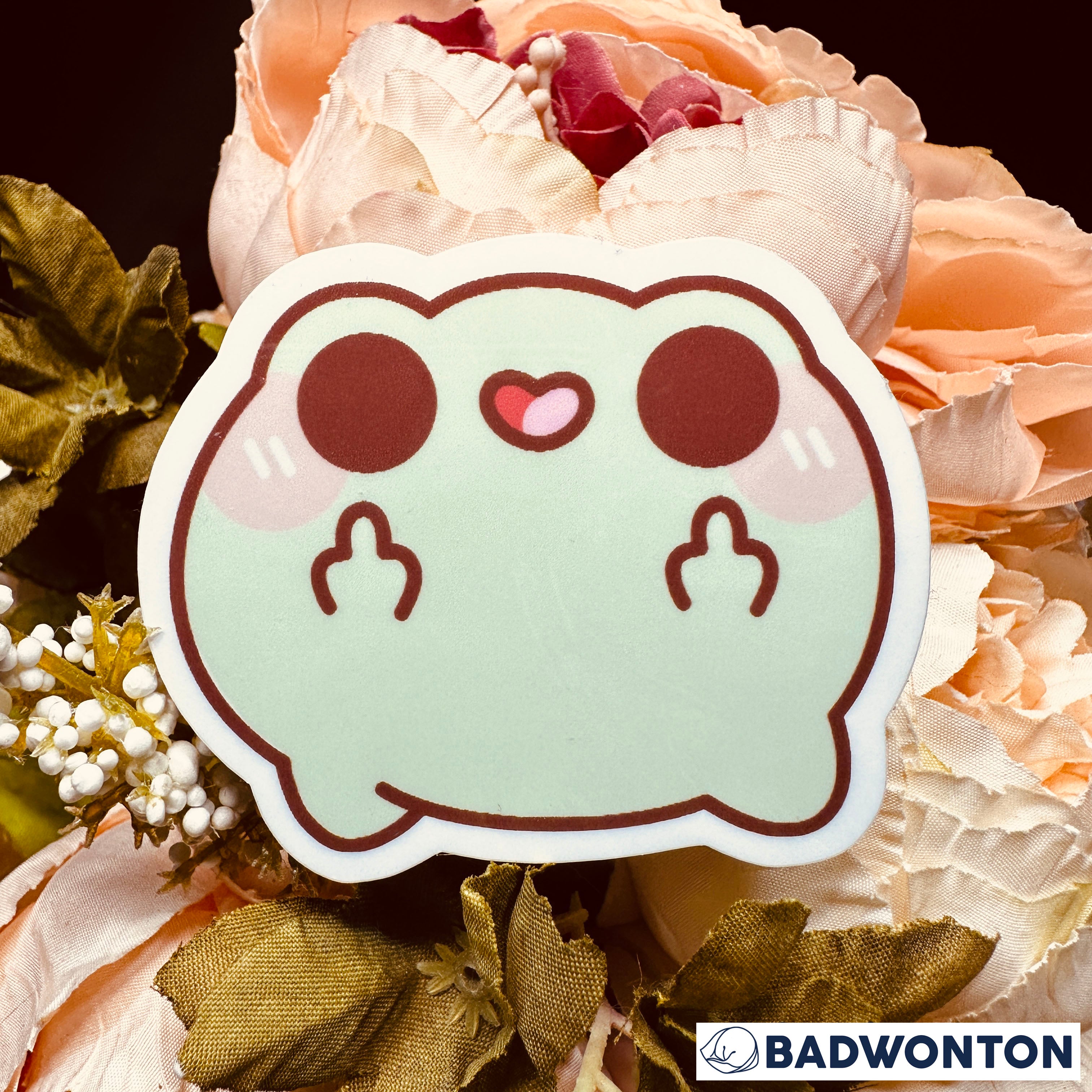 Froggo Fuck You Sticker – badwonton